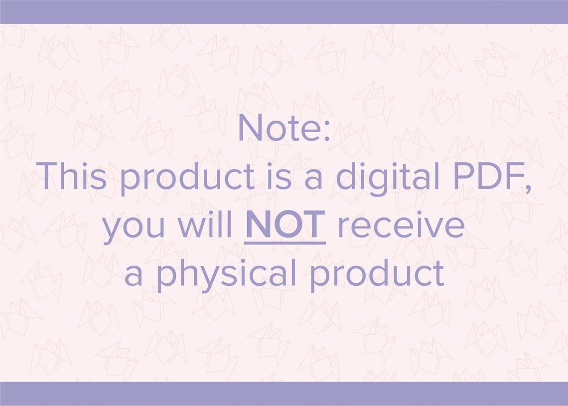 Printable & Fillable Weekly Planner | Instant Download - Etsy