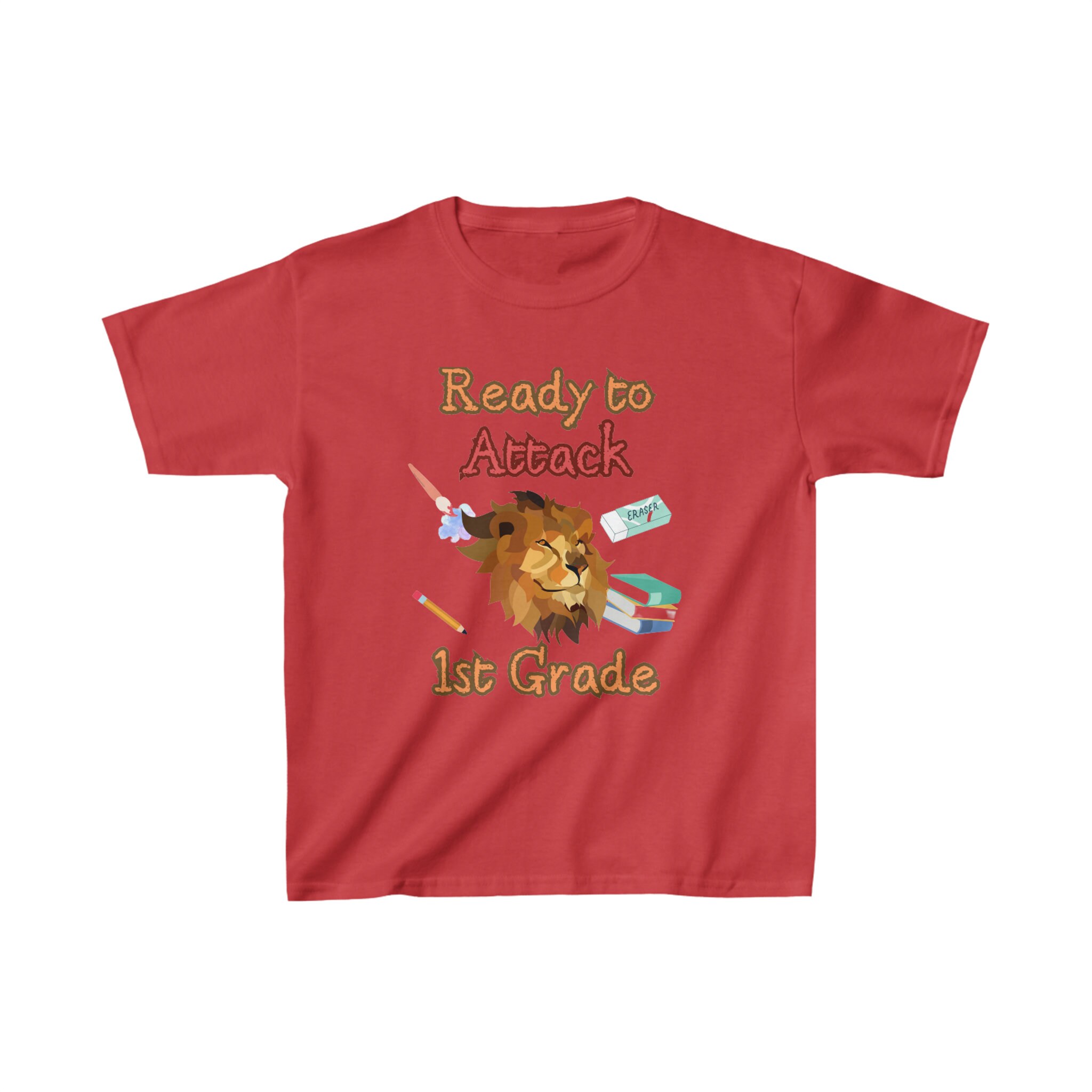 Back to School 1st Grade T Shirts Kids Heavy Cotton™ Tee - Etsy