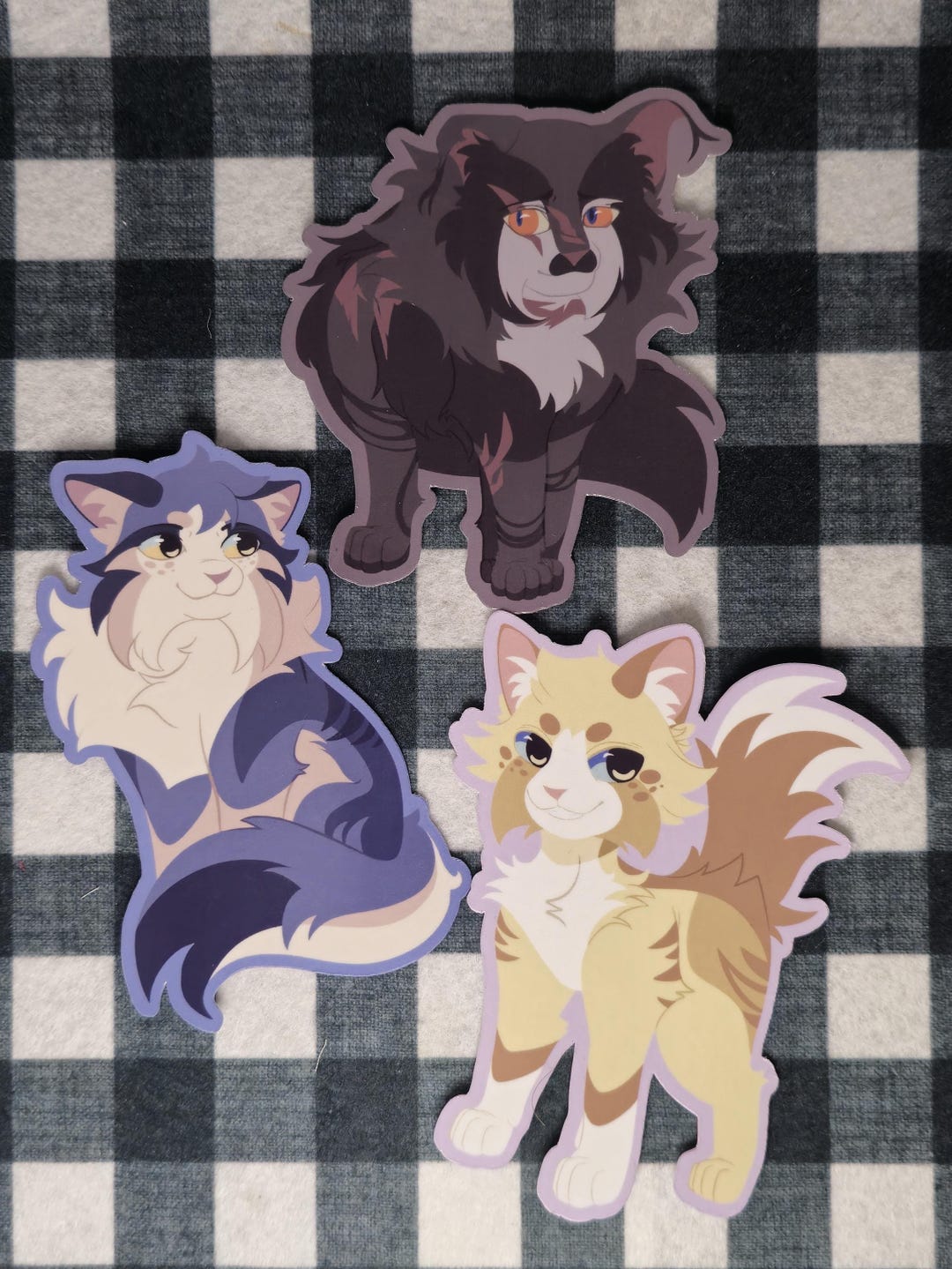 Warrior Cats Vinyl Sticker: Bristlefrost, Rootspring, Shadowsight - Etsy