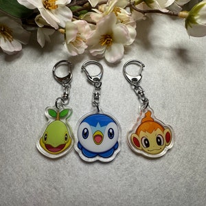 Pokemon keychains - Etsy
