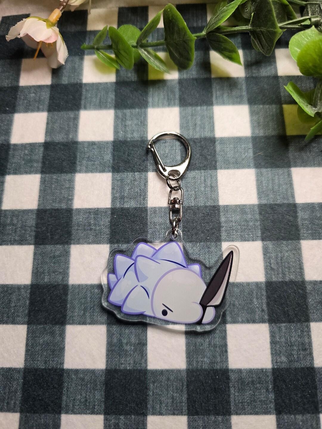 Cute Snom Acrylic Keychain Pokemon Keychain 2.5in and 1.5in Acrylic ...