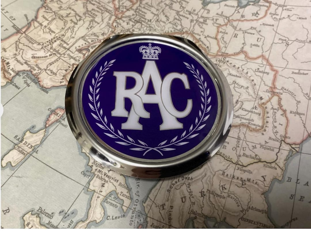 RAC Wreath Classic Car Grille Badge - Includes Fixings - Etsy