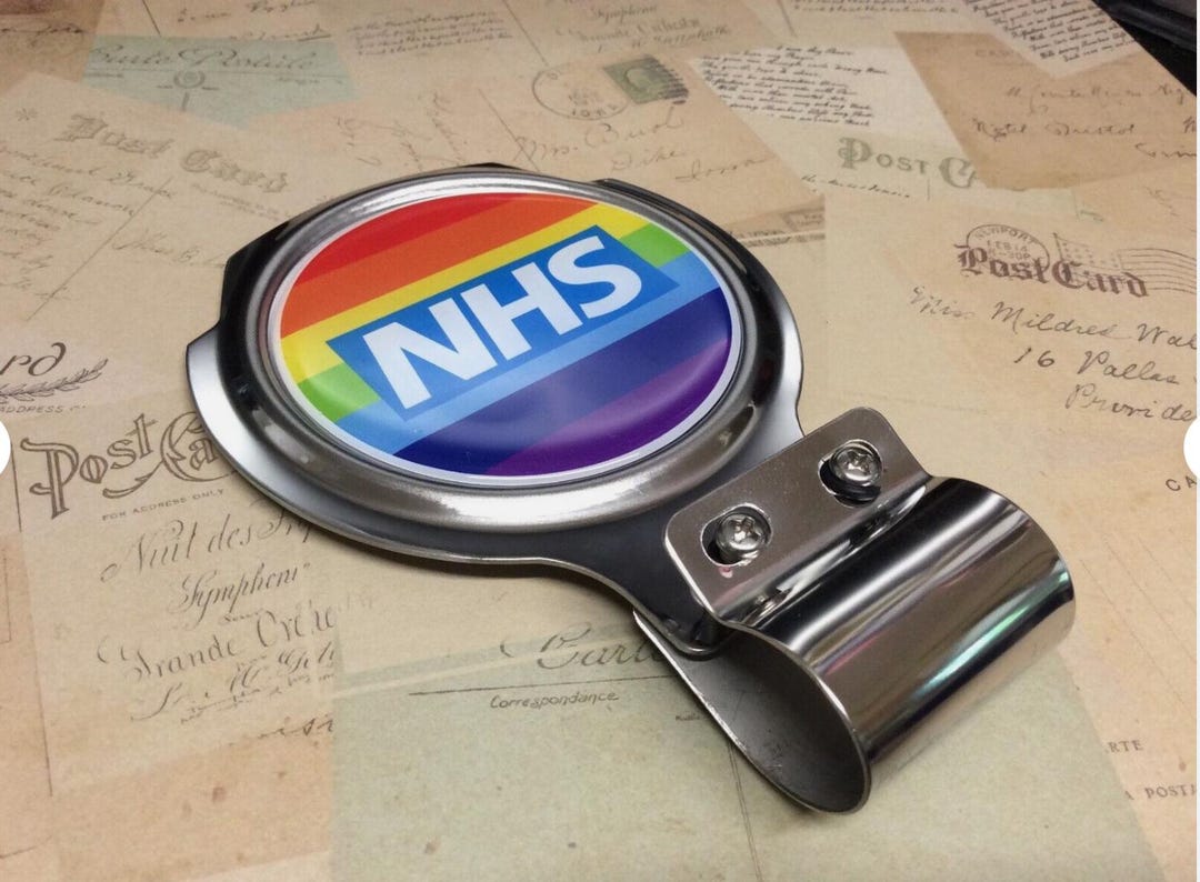 Protect the NHS Car Badge With 3/4 Inch Fixings - Etsy