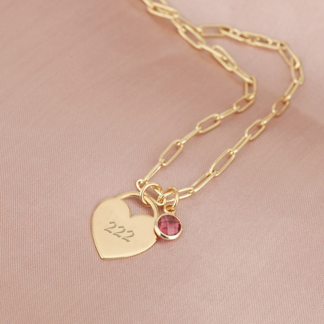 Engraved Angel Number Necklace , Lucky Number Pendant, Angel Number ...