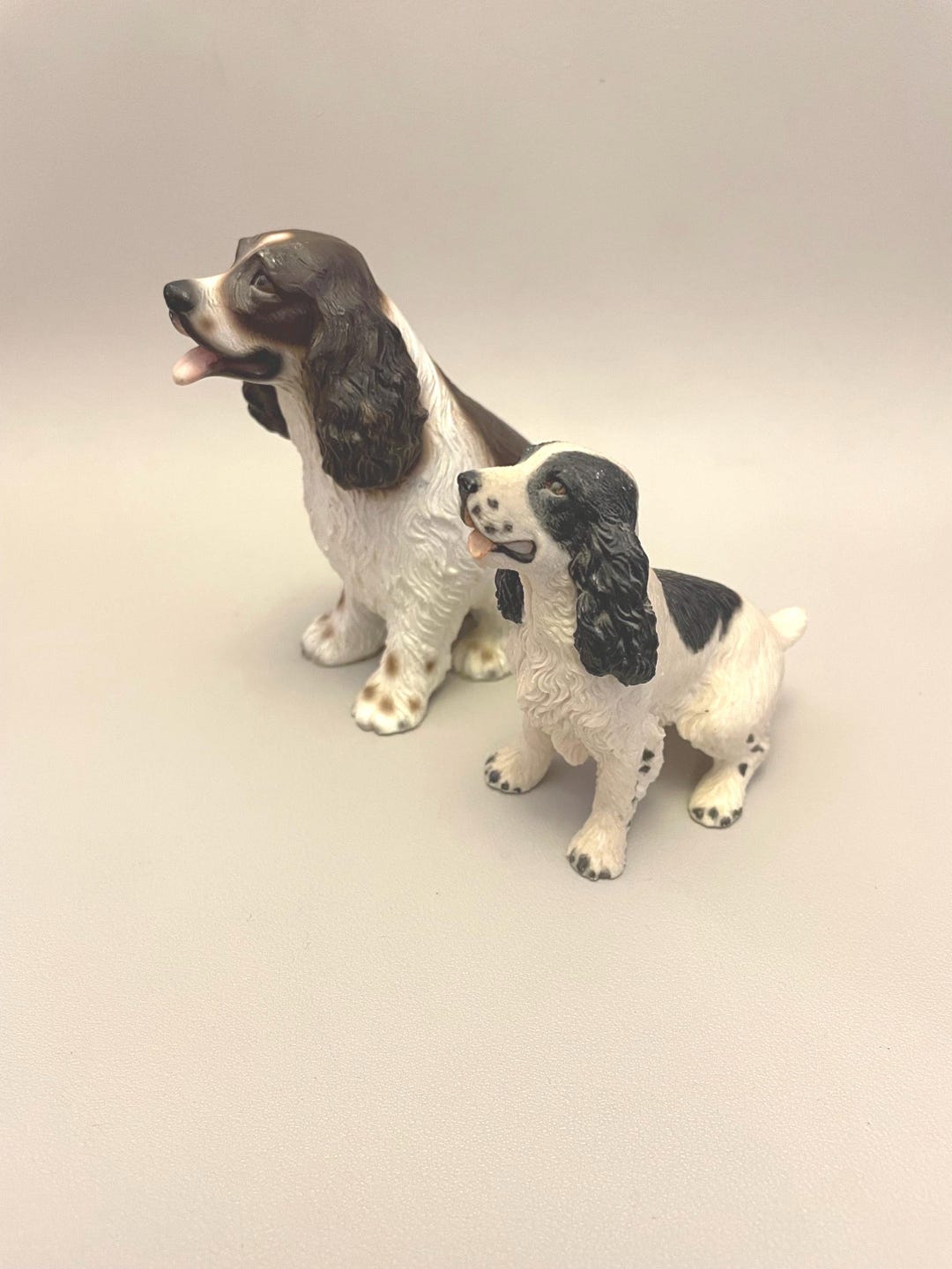 Pair of Vintage English Springer Spaniel Figurines - Etsy