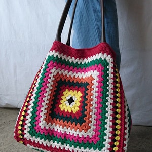 Crochet Tote Bag, Large Knitted Bag, Weekend Bag, XL Bag, XXL Bag ...