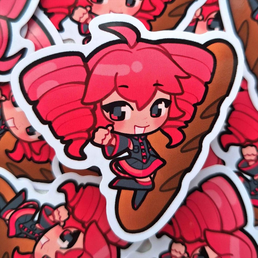 Kasane Teto Sticker Vinyl Stickers 2.5 - Etsy