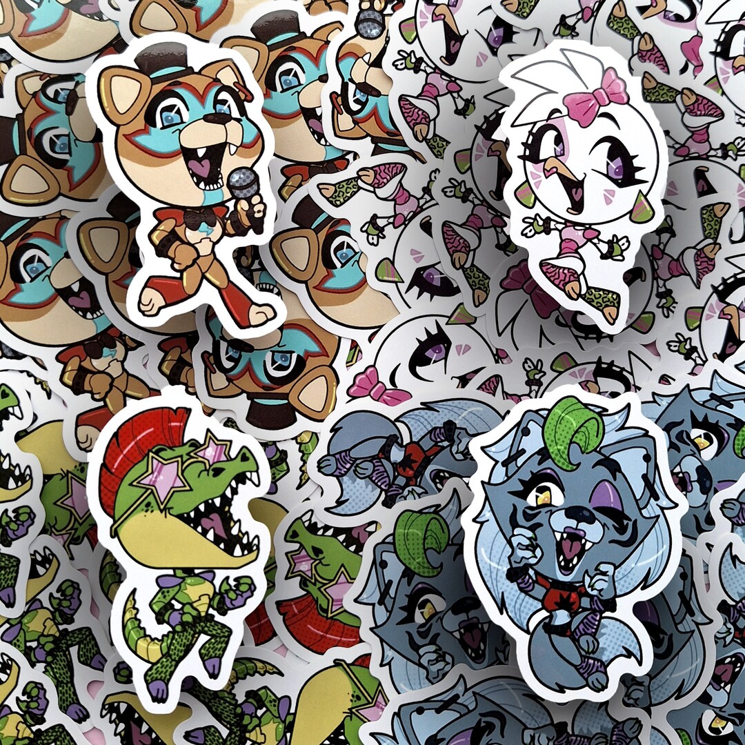 Five Nights at Freddys Security Breach Stickers 2.5 Vinyl Sticker - Etsy