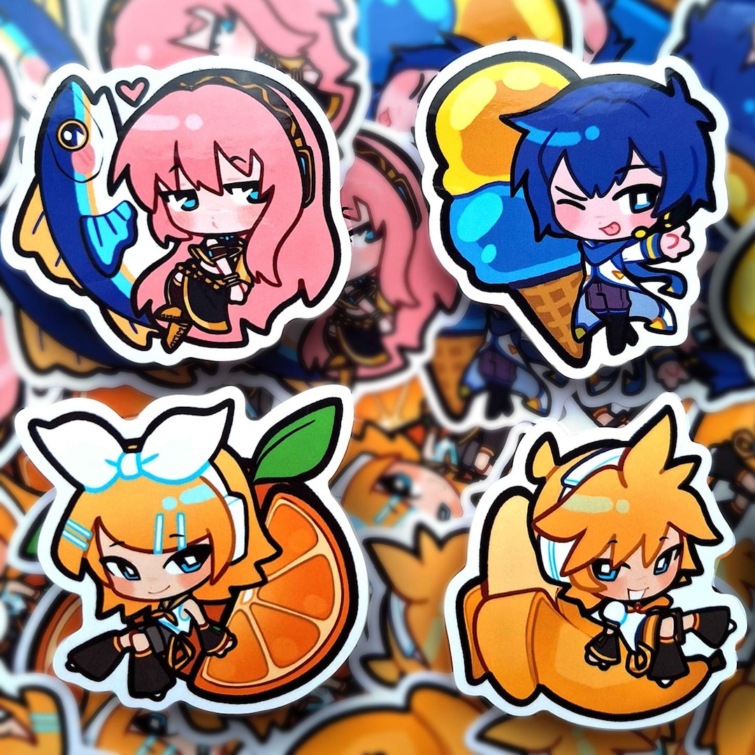 Vocaloid Stickers Vinyl Stickers 2.5 - Etsy