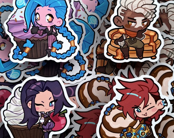Arcane League of Legends Stickers 2.5 Vinyl Stickers - Etsy