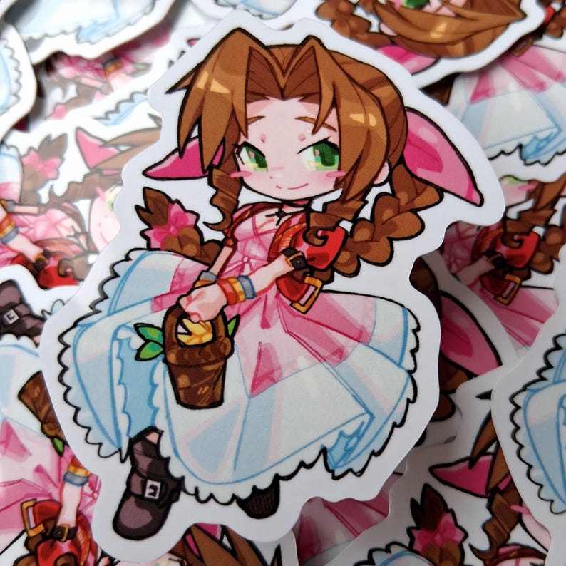 Final Fantasy 7 Sticker | Vinyl Stickers | 2.5" - Etsy UK