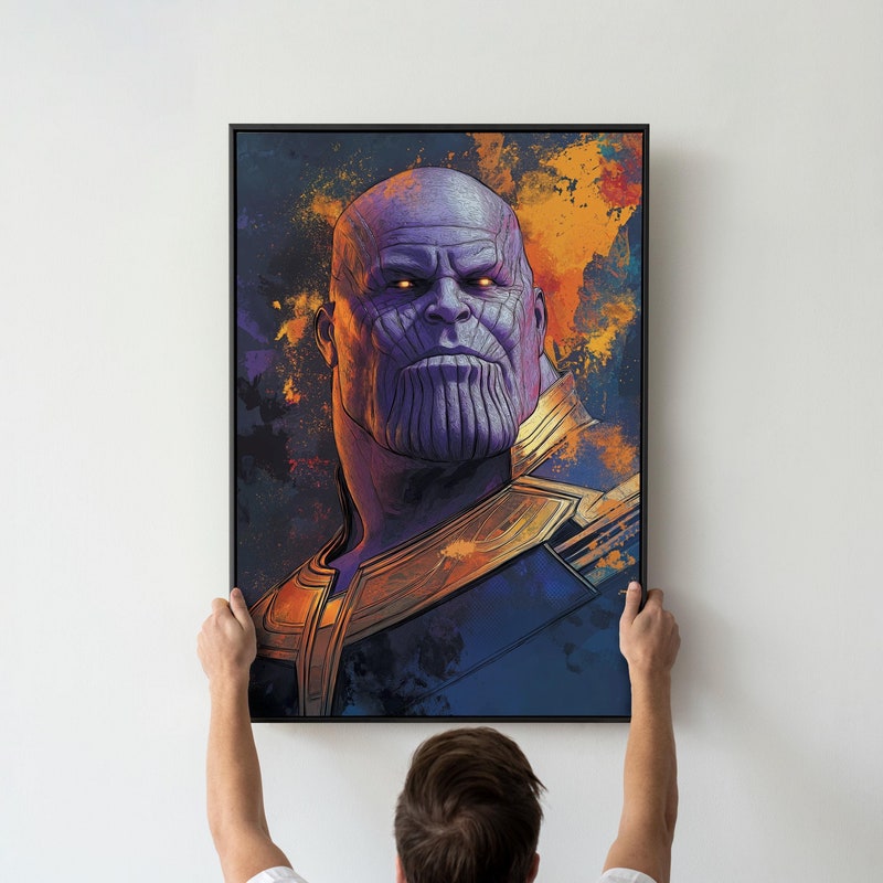 Thanos Cross - Etsy