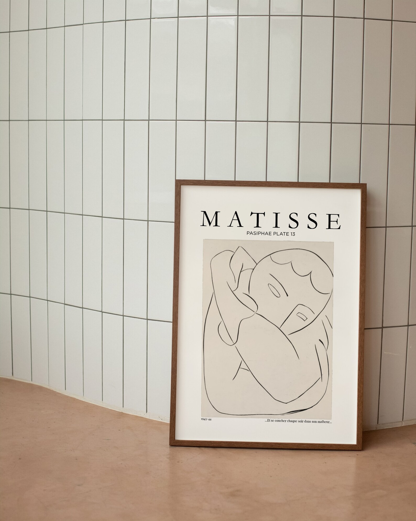 Art Poster, Matisse Woman Blockprint, Famous Artist Poster, Museum Expo ...