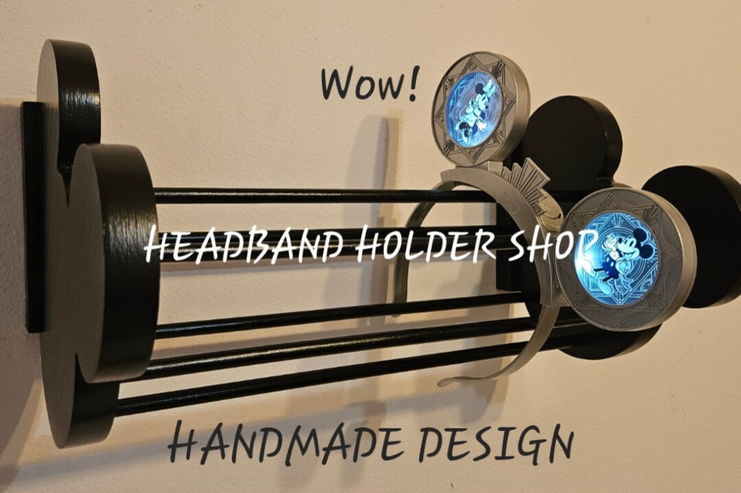 Ear Headband-mickey Ear Headband Holder-hanging Ear Holder-ear - Etsy