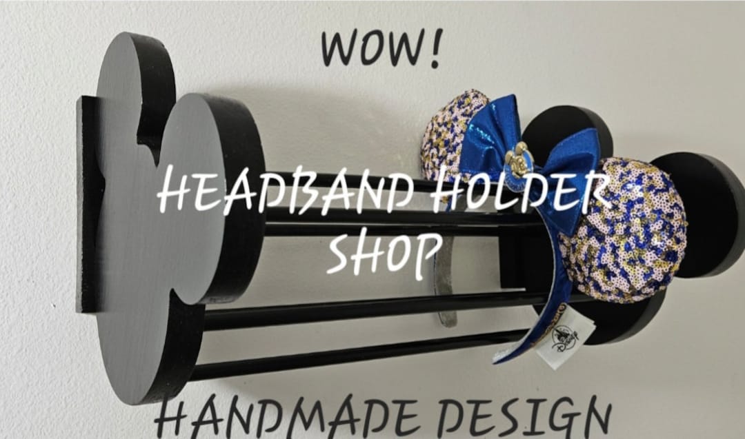 Ear Headband-mickey Ear Headband Holder-wall Hanging Ear Holder-ear ...
