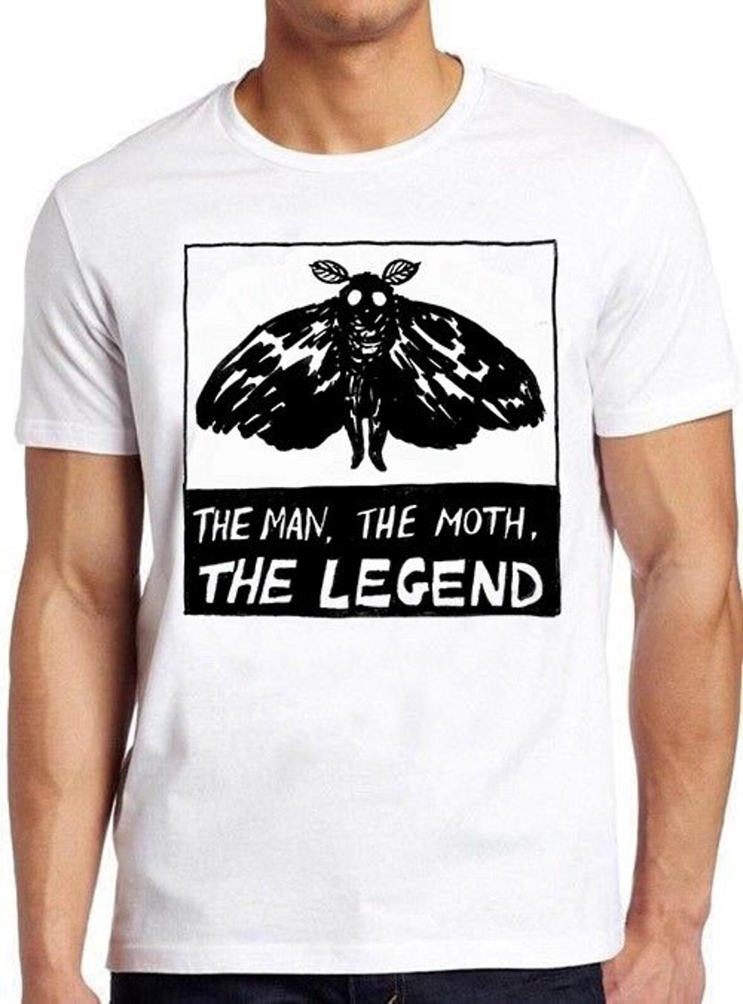 Mothman the Man the Moth the Legend Meme Funny Style Unisex - Etsy