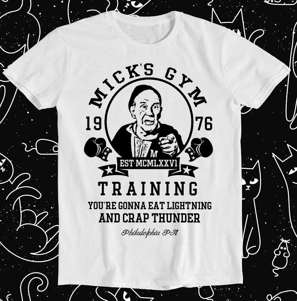 Micks's Gym Boxer Boxing Gloves Meme Gift Funny Tee Style Unisex Gamer ...