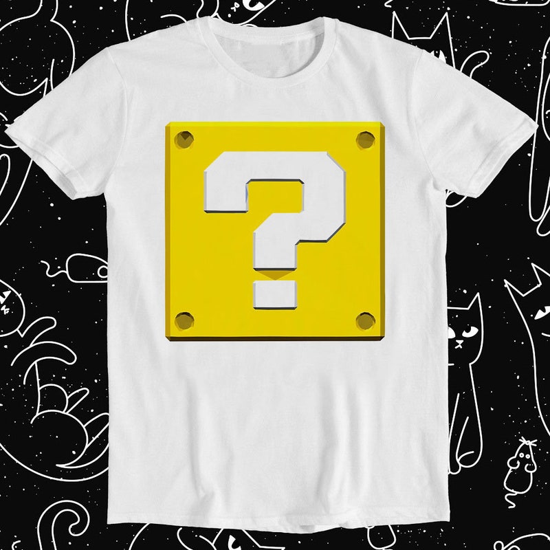 Mario Question Block - Etsy UK