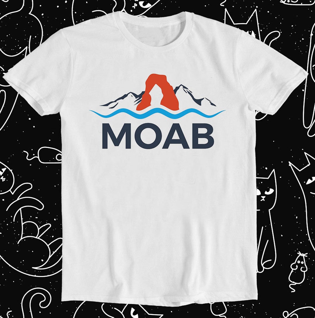 Moab Ski Moab Utah Arches National Park Retro Funny Meme Gift Tee T ...