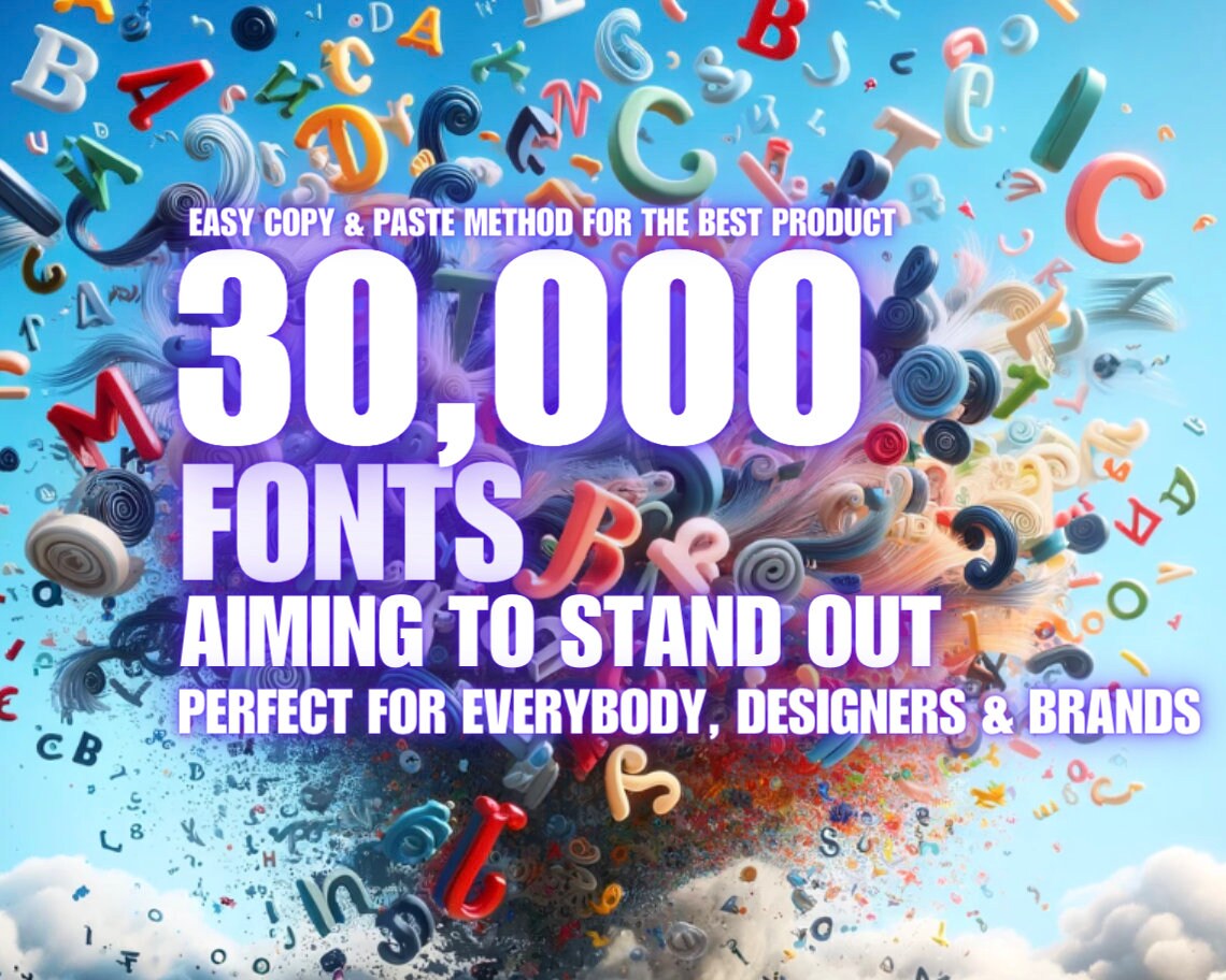 30.000 FONTS - INSTANT DOWNLOAD | Cursive Fonts Svg | Handwritten Fonts ...