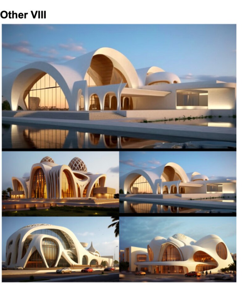 Architecture Midjourney Prompts Modern Architecture Modern Building Designs Building Plans AI ...