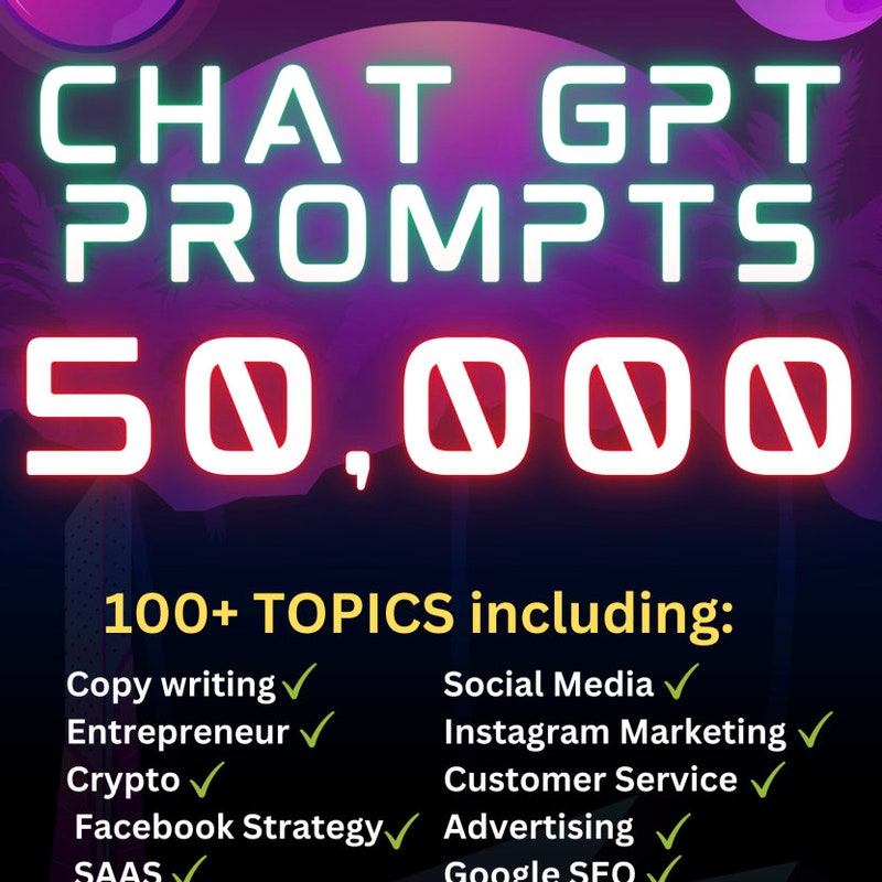 Chatgpt Prompts - Etsy