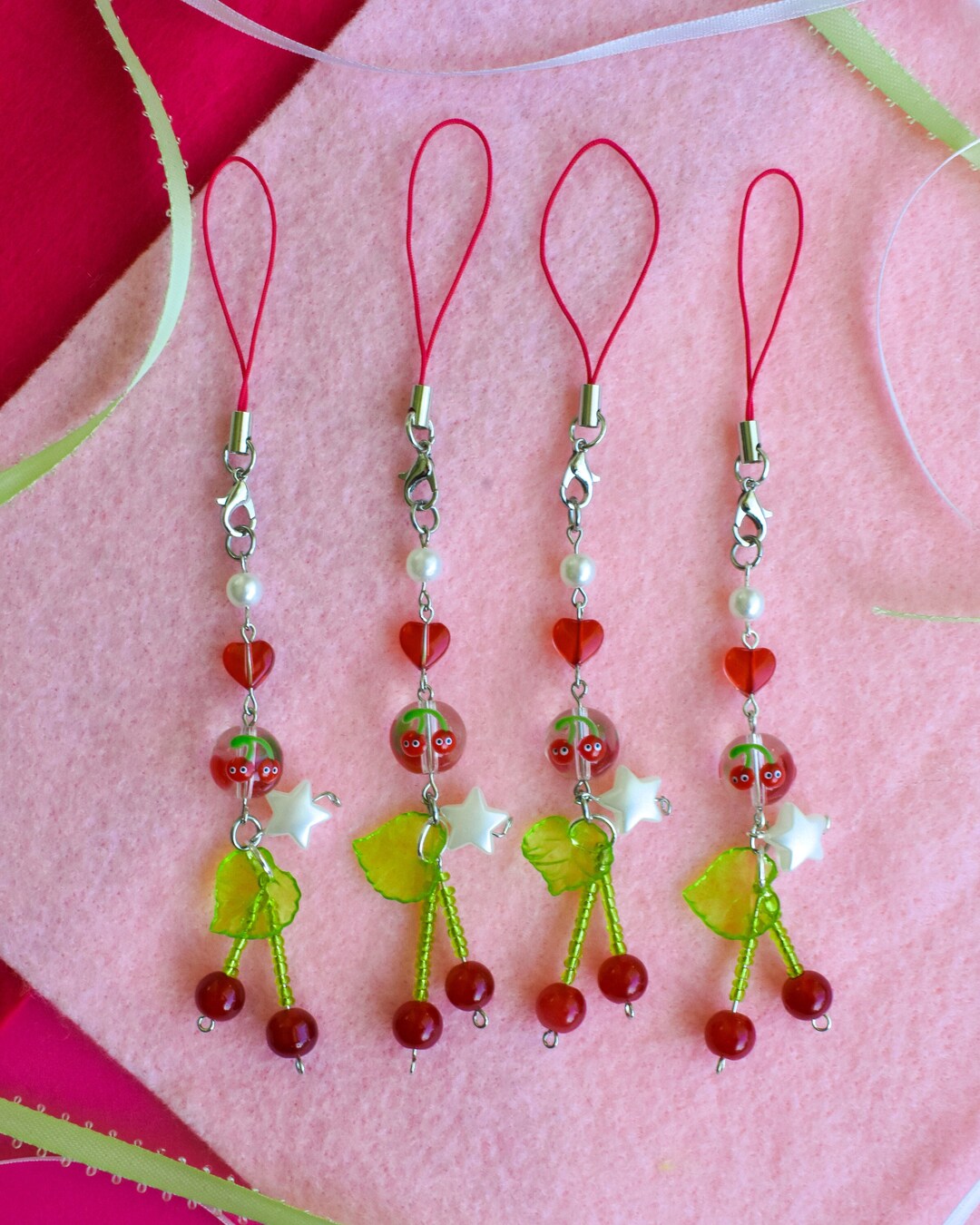 Cherry Bebe Phone Charm, Phone Strap, Keychain, Owala Accessories - Etsy