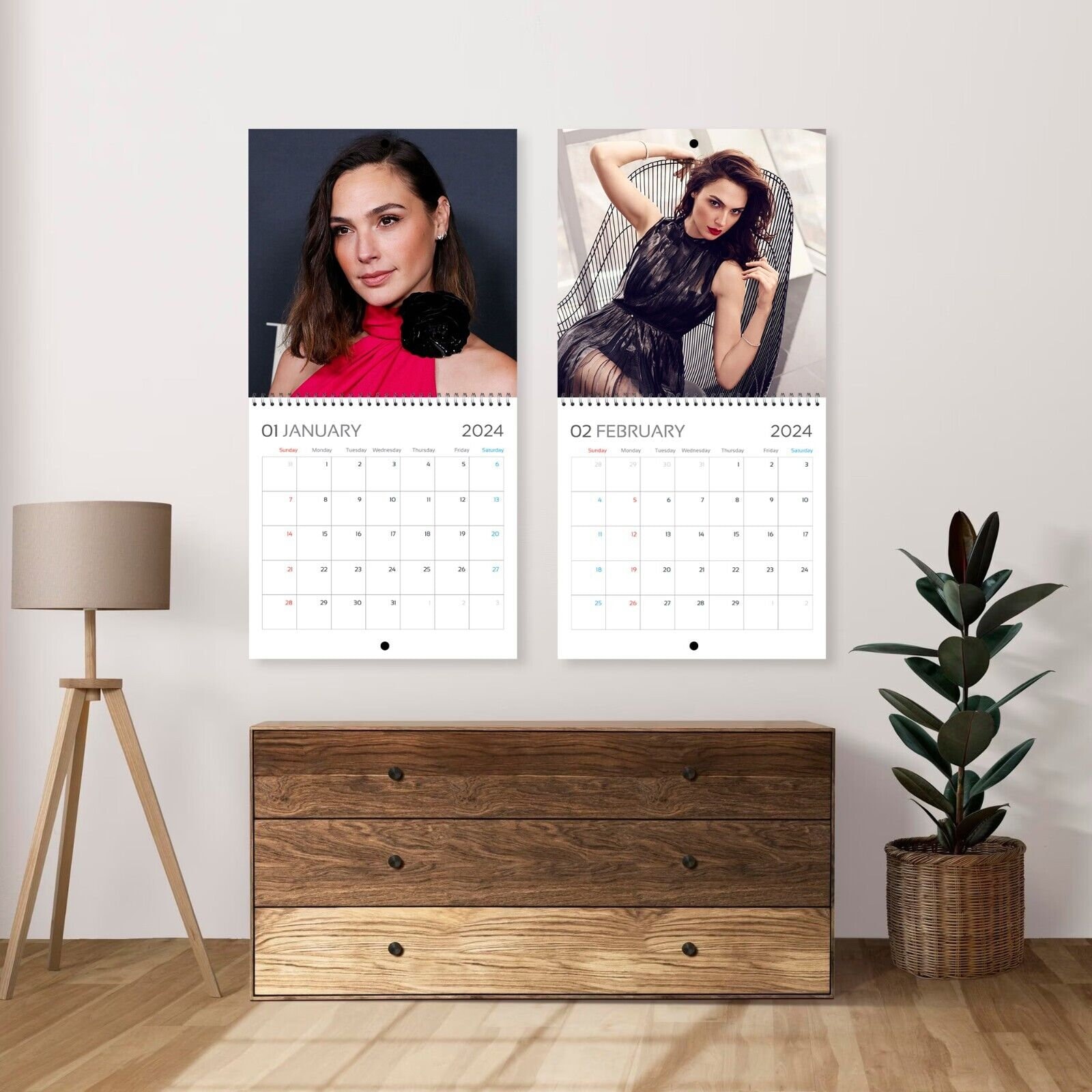 Gal Gadot Calendar 2024 | Celebrity Calendar | Gal Gadot 2024 Celebrity ...