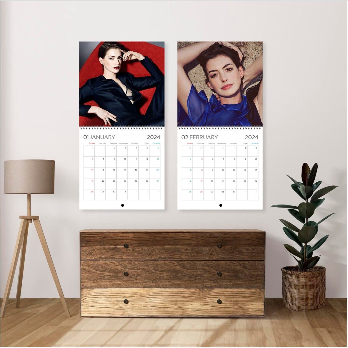 Anne Hathaway Calendar 2024, Anne Hathaway 2024 Celebrity Wall Calendar ...
