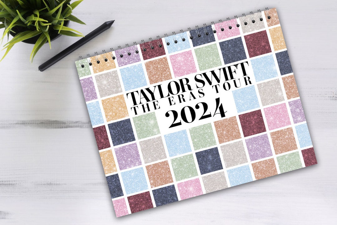 Swiftie Inspired 2024 Calendar Taylor Tour Calendar Swiftie - Etsy Canada