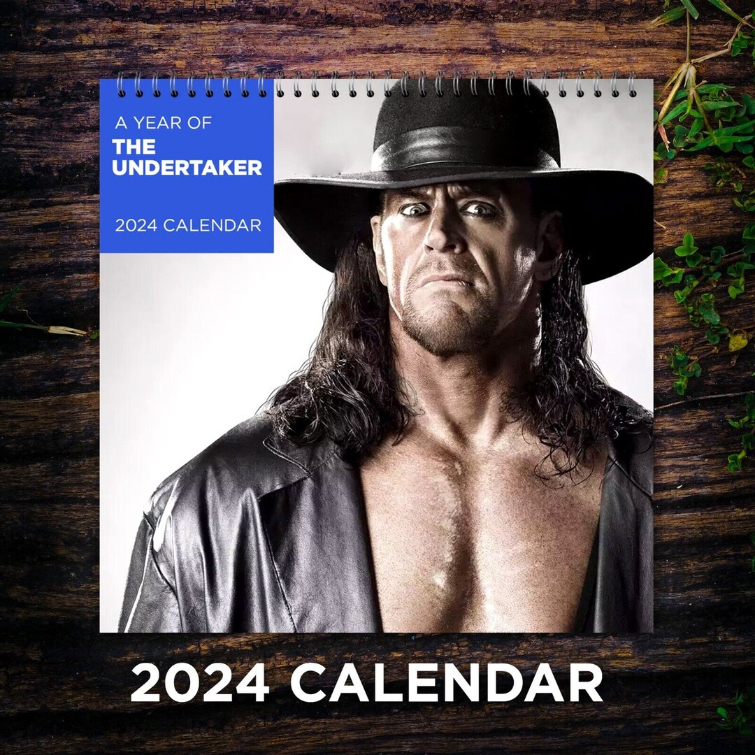 The Undertaker Calendar 2024 the Undertaker 2024 Celebrity - Etsy The Undertaker Calendar 2024 the Undertaker 2024 Celebrity - Etsy