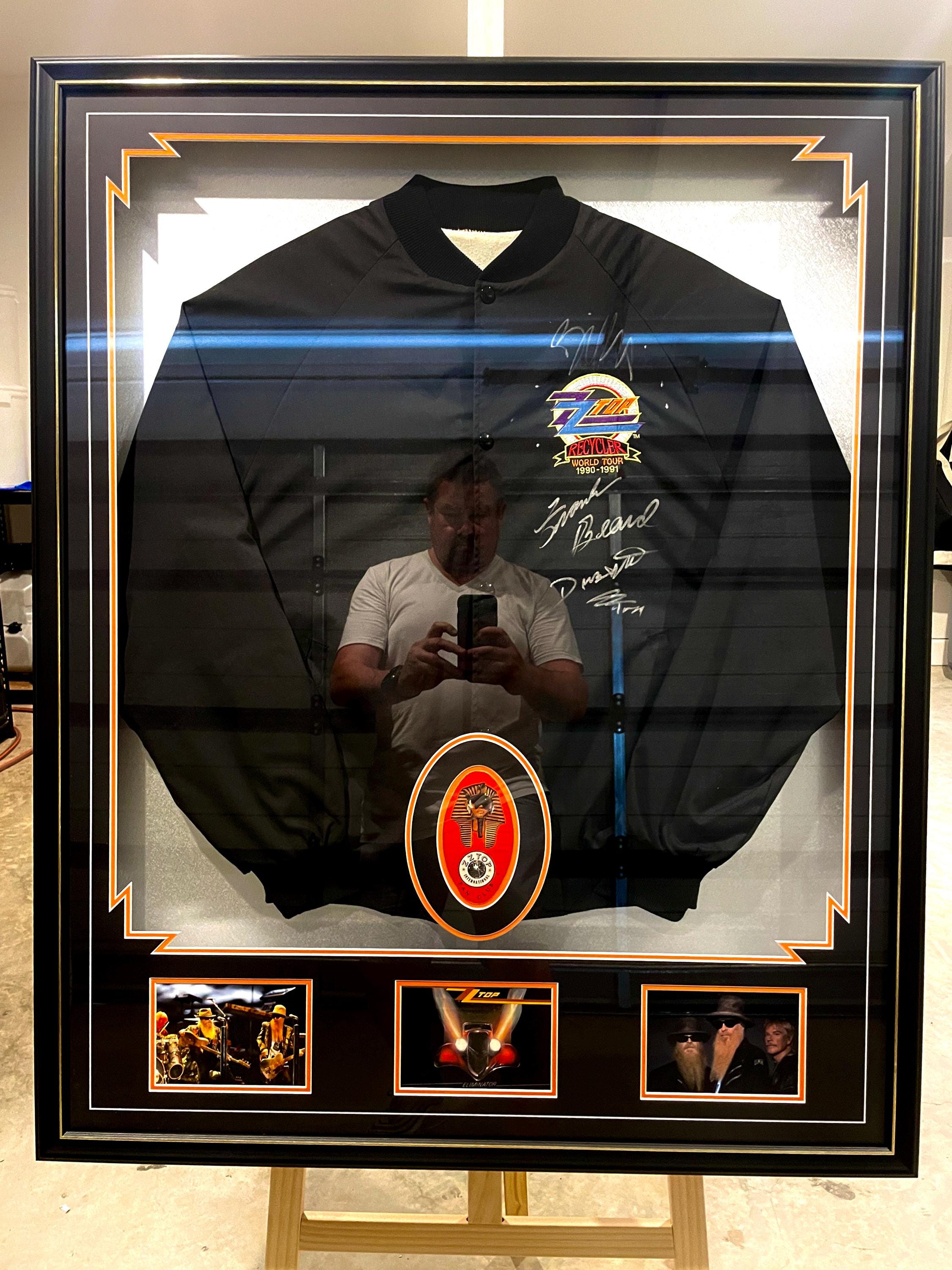 Signed ZZ Top Tour Jacket With JSA Framed With Backstage Pass - Etsy