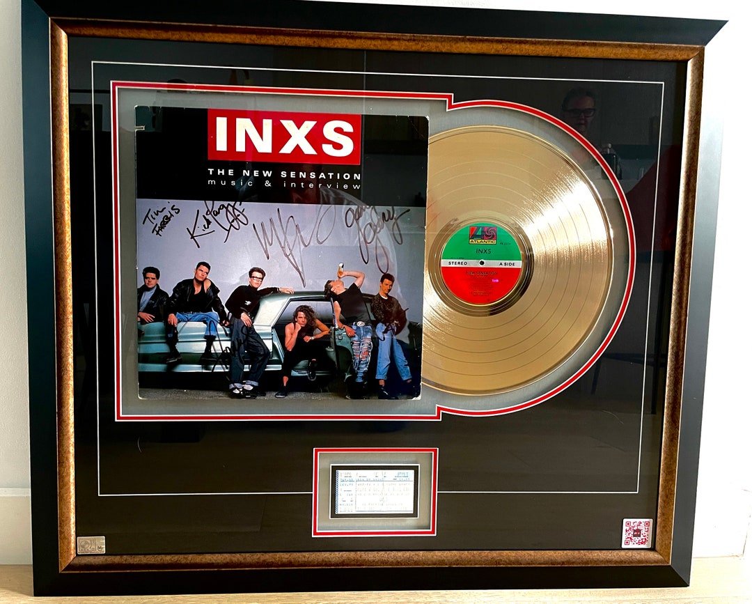 INXS Fully Signed Record Album. Includes Michael Hutchence. Includes a ...