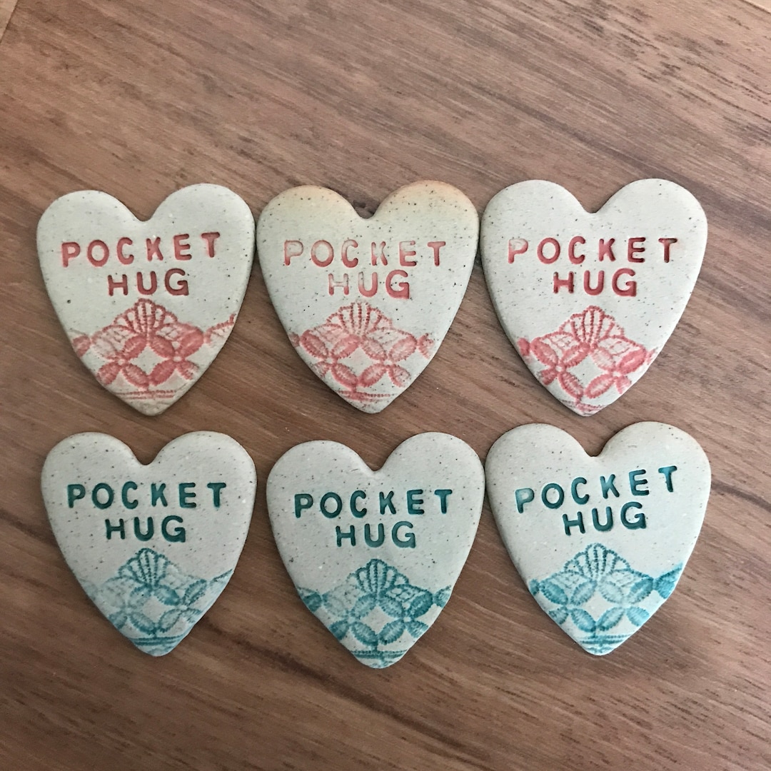 Ceramic Pocket Hug - Etsy