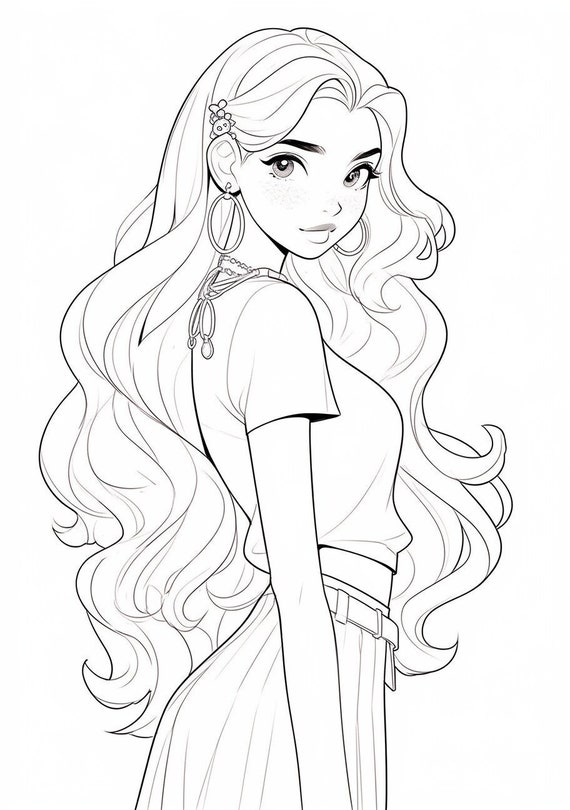 Coloring Pages For Teen Girls To Print