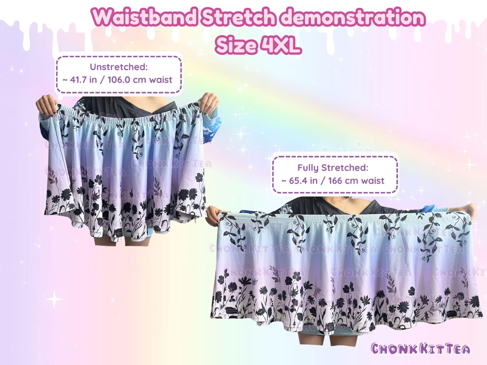 Witchy Moon Phases Kawaii Skirt Pastel Goth Mystic Celestial Flare ...