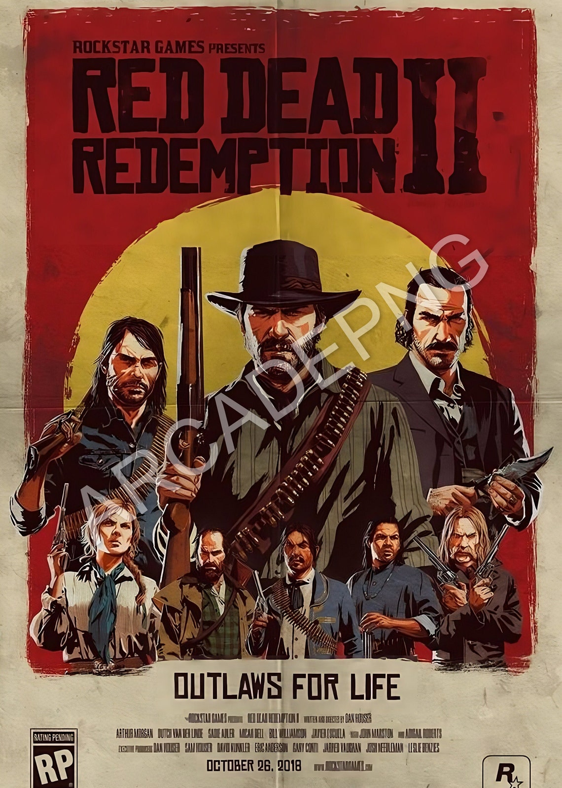 Red Dead Redemtion 2 PNG L Red Dead Redemtion Arts L Red Dead Redemtion ...