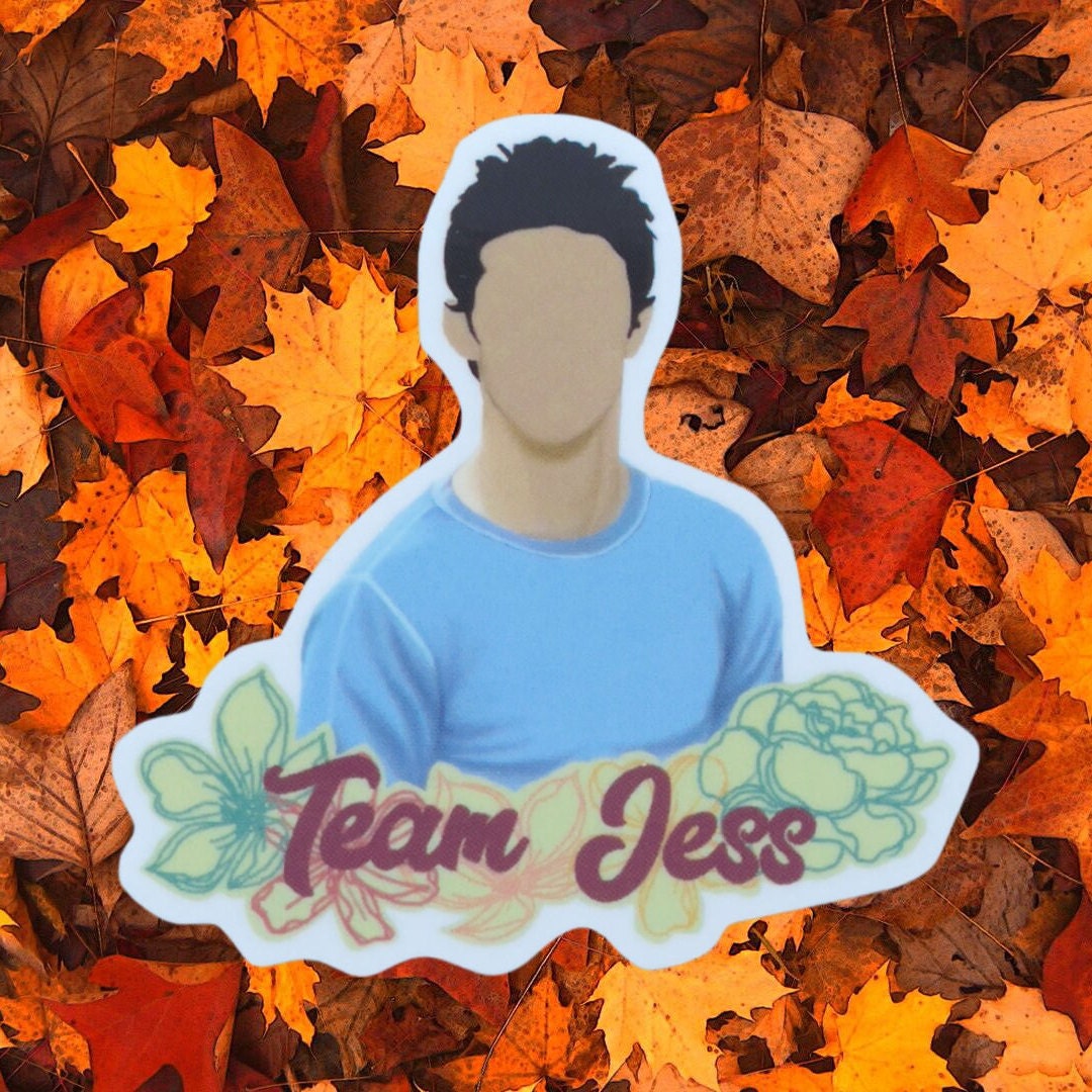 Team Jess Sticker Gilmore Girls Sticker Jess Mariano Gilmore Girls ...