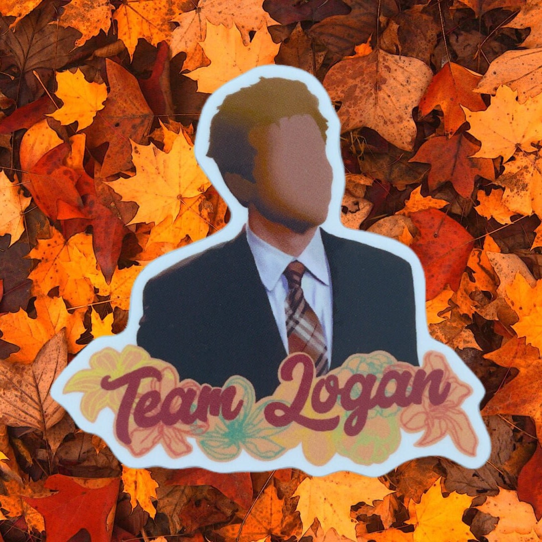 Team Logan Sticker Gilmore Girls Sticker Logan Huntzberger Gilmore ...
