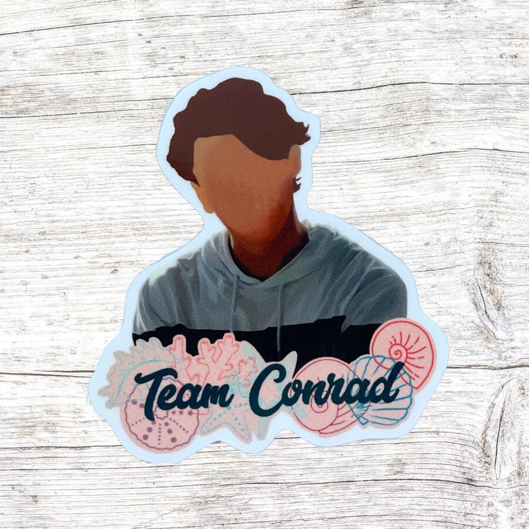 Team Conrad Sticker the Summer I Turned Pretty Sticker - Etsy