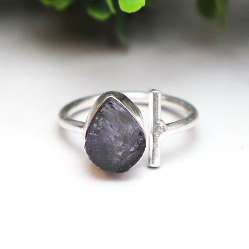 Iolite Ring - Etsy