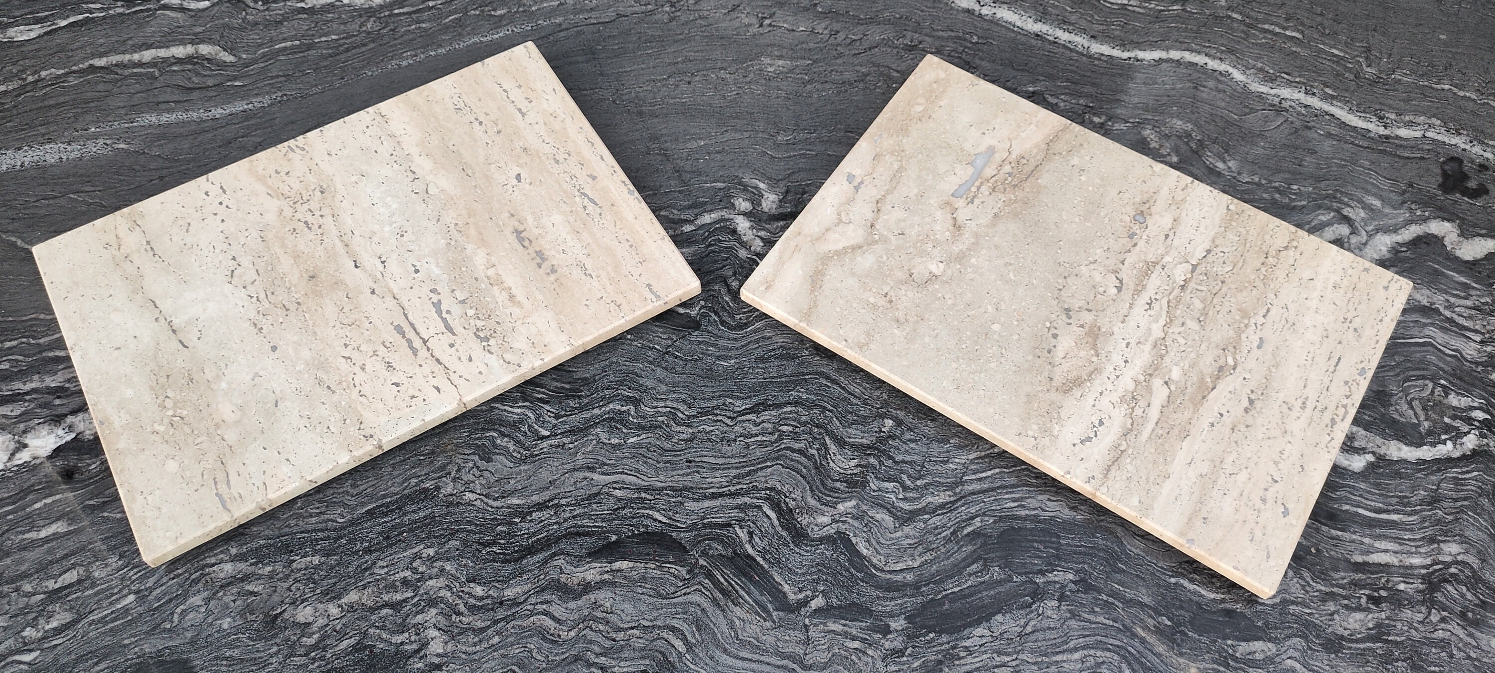 Travertine Display Tray, Snacks and Dishes Board, Serving Food Tray ...