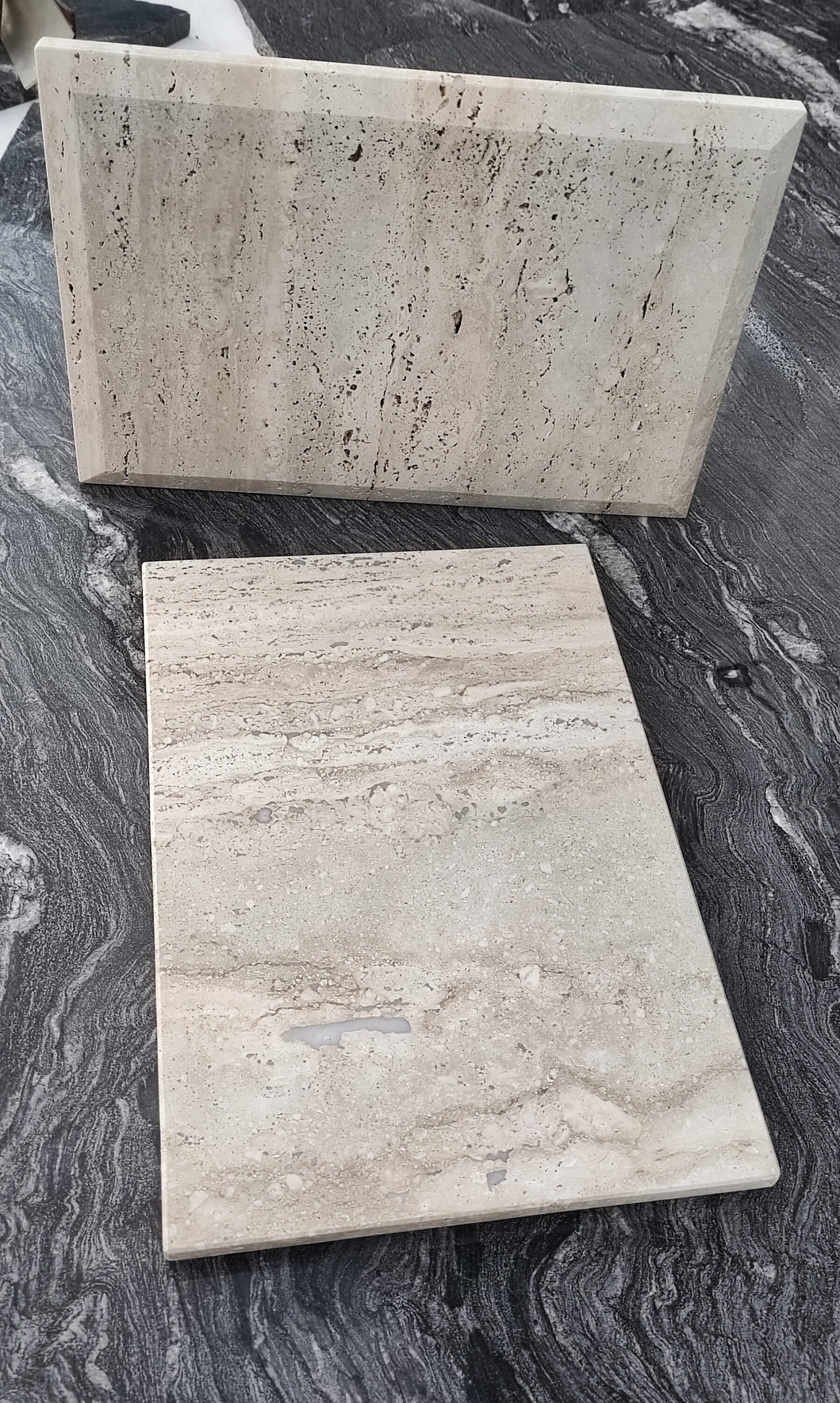 Travertine Display Tray, Snacks and Dishes Board, Serving Food Tray ...