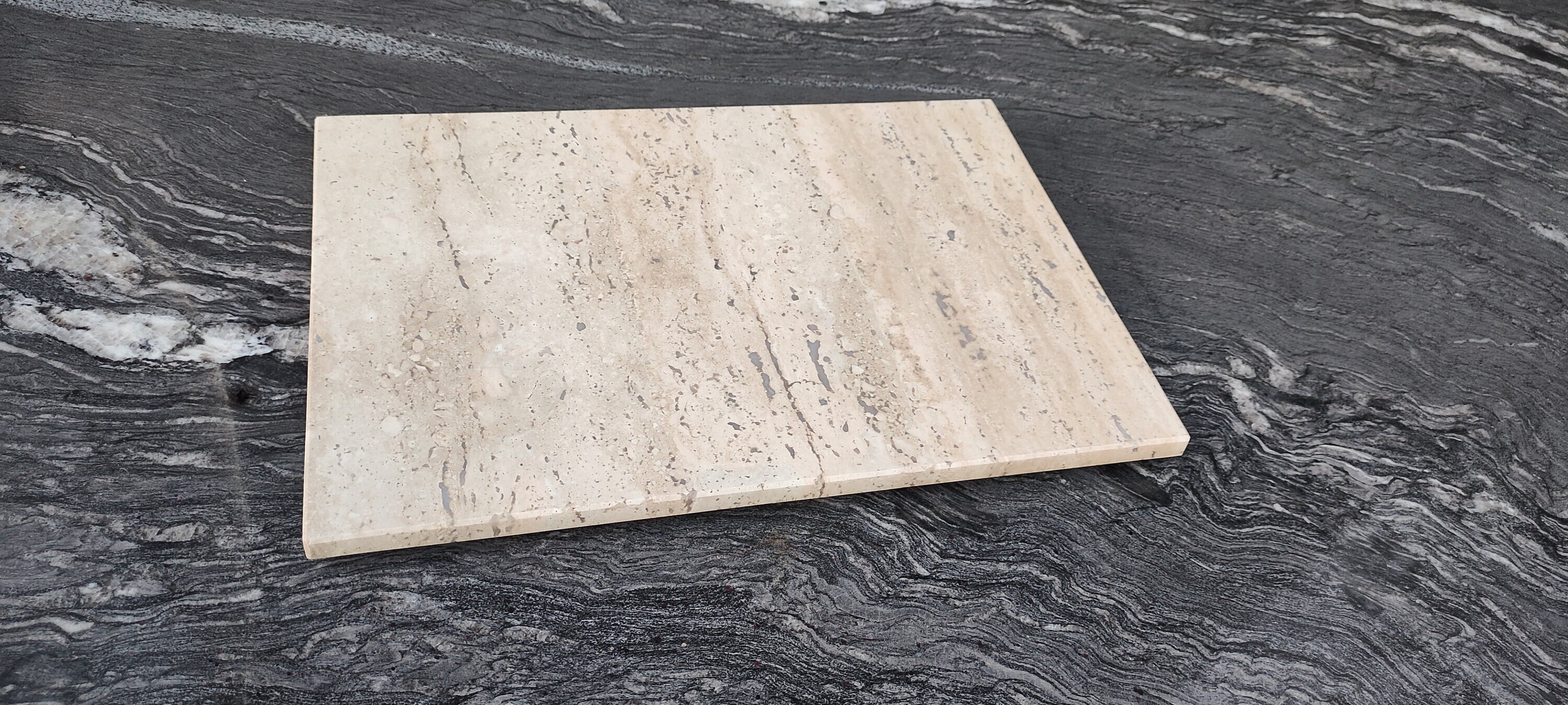Travertine Display Tray, Snacks and Dishes Board, Serving Food Tray ...