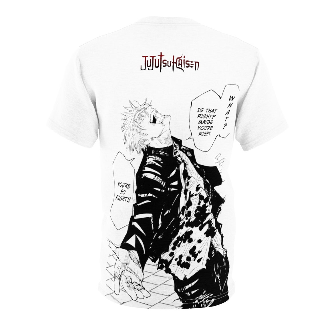 Gojo T-shirt Jujutsu Kaisen Unisex Cut & Sew Tee AOP - Etsy