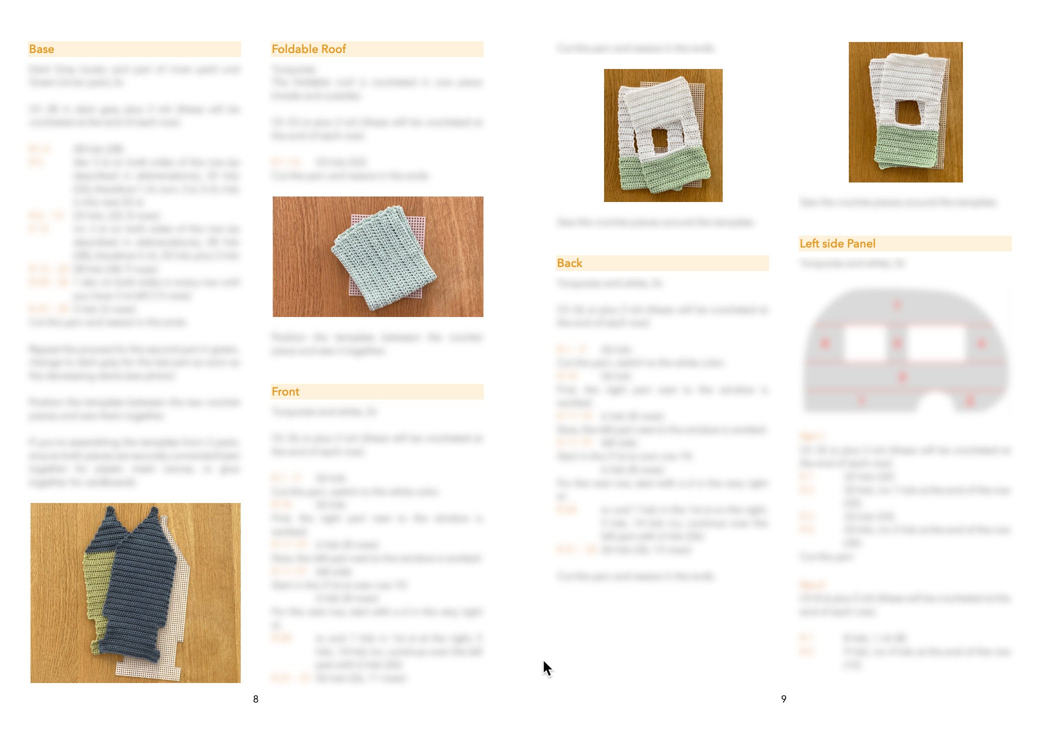 Furry Flinn Trailer/wohnwagen Crochet Pattern English & - Etsy