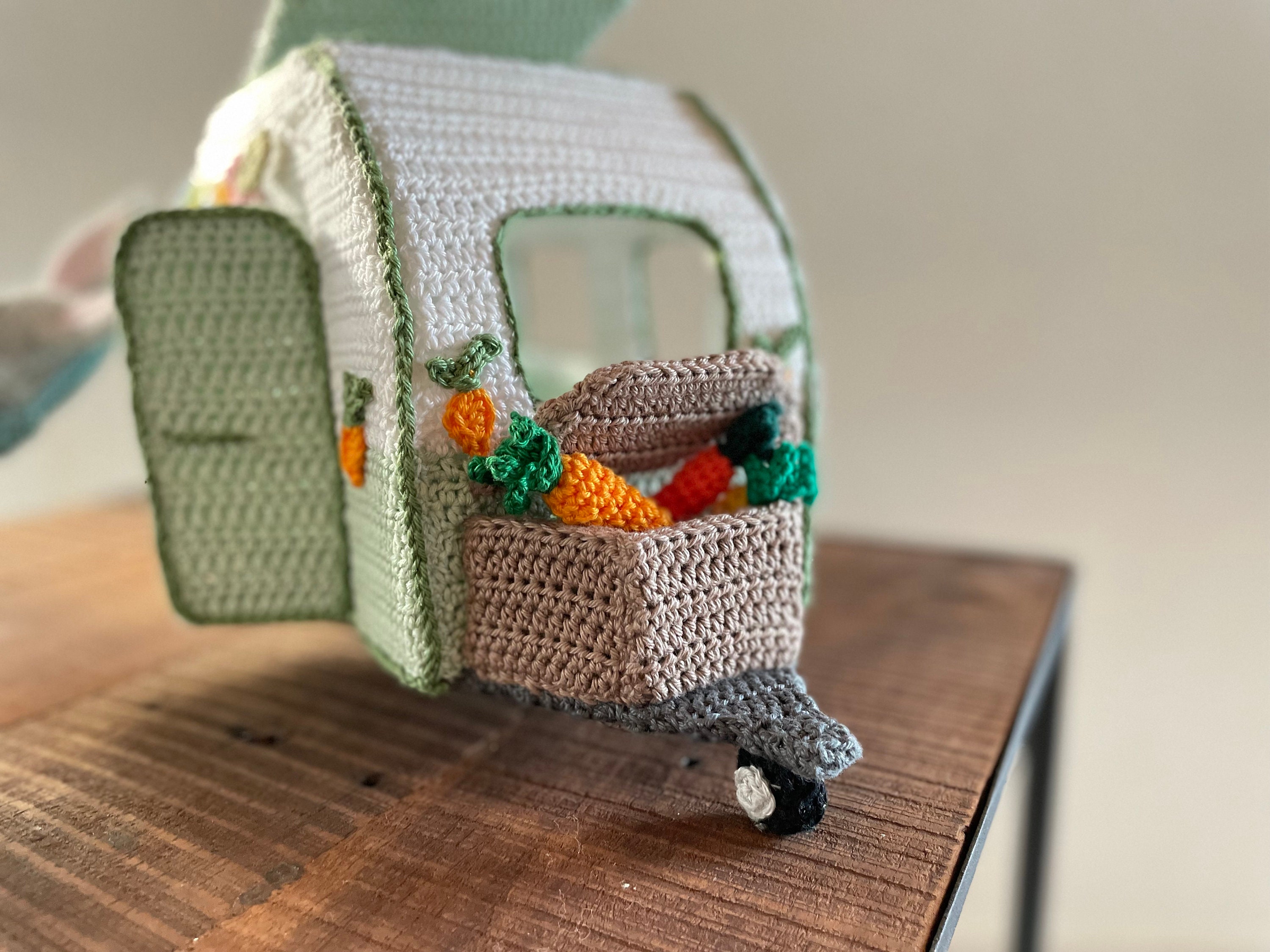 Furry Flinn Trailer/wohnwagen Crochet Pattern English & - Etsy
