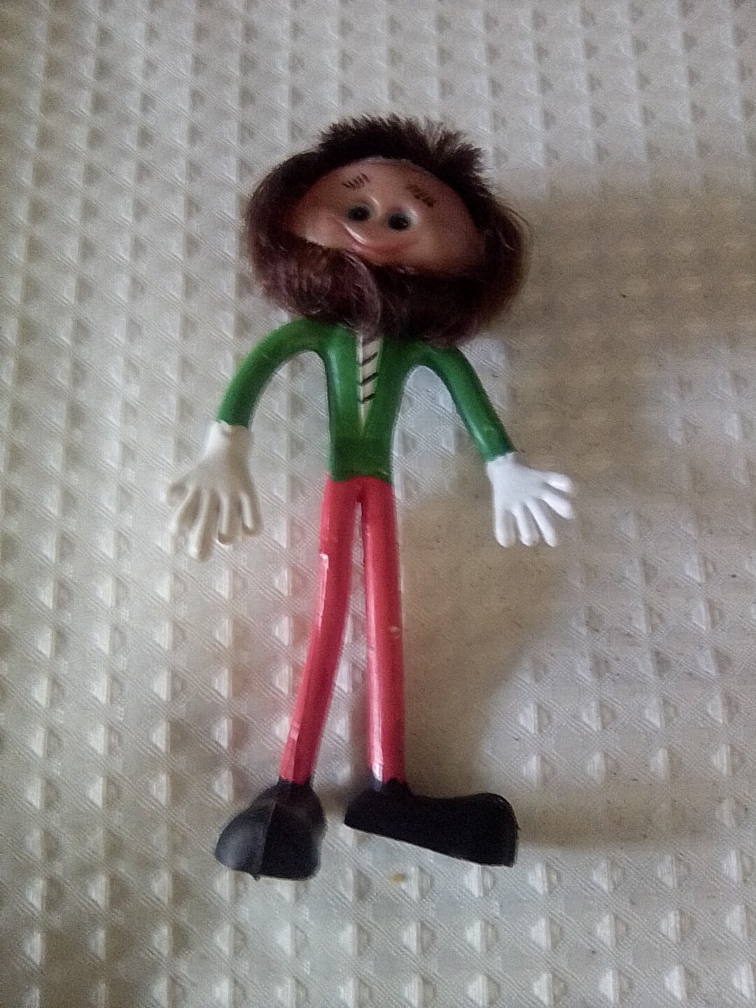 Bendy Bearded Vintage Elf 1960's - Etsy