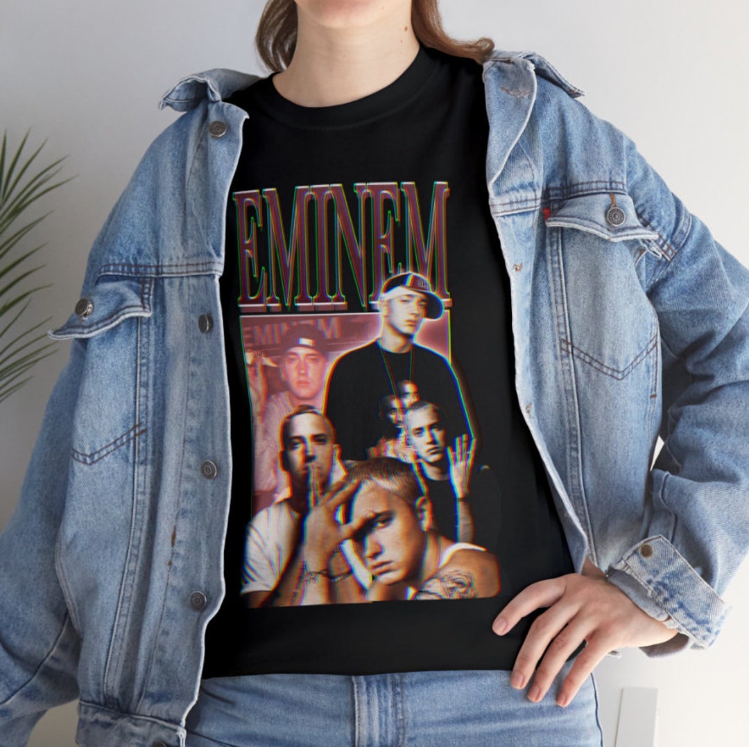 Eminem Slim Shady 90s Rap Shirt Bootleg Rapp Eminem T-shirt - Etsy