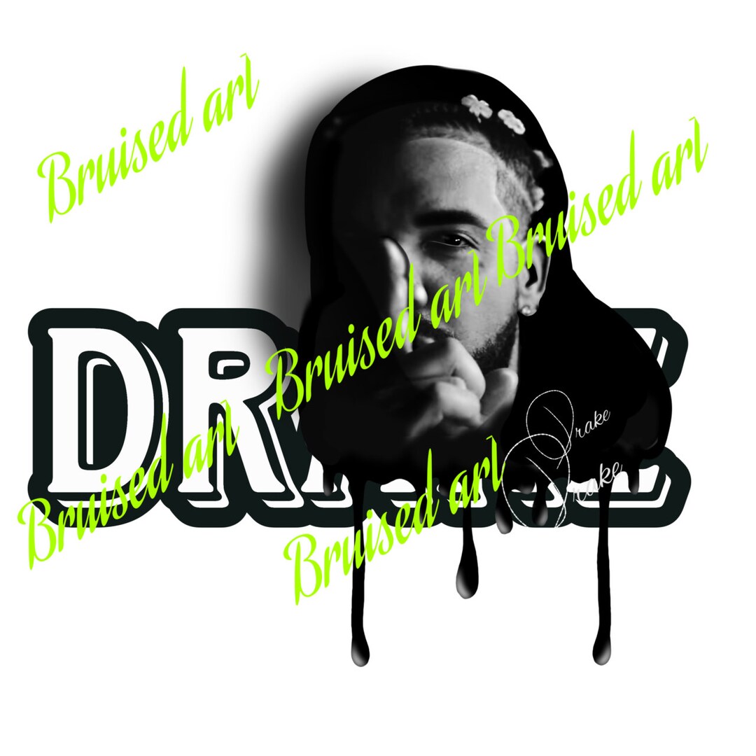 5 DRAKE DIGITAL EDITS - Etsy
